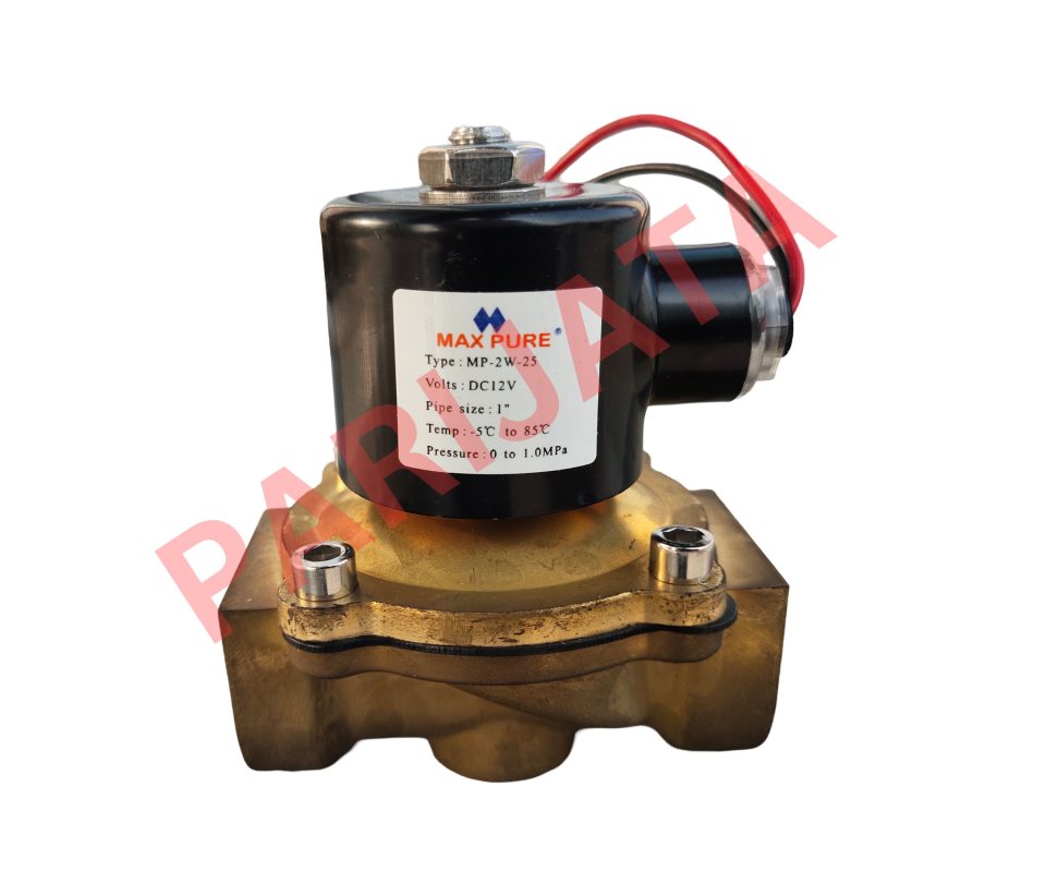 Filmax Nylon 3/4" Solenoid Valve, 12V DC for Water/Air/Oil/Gas ...